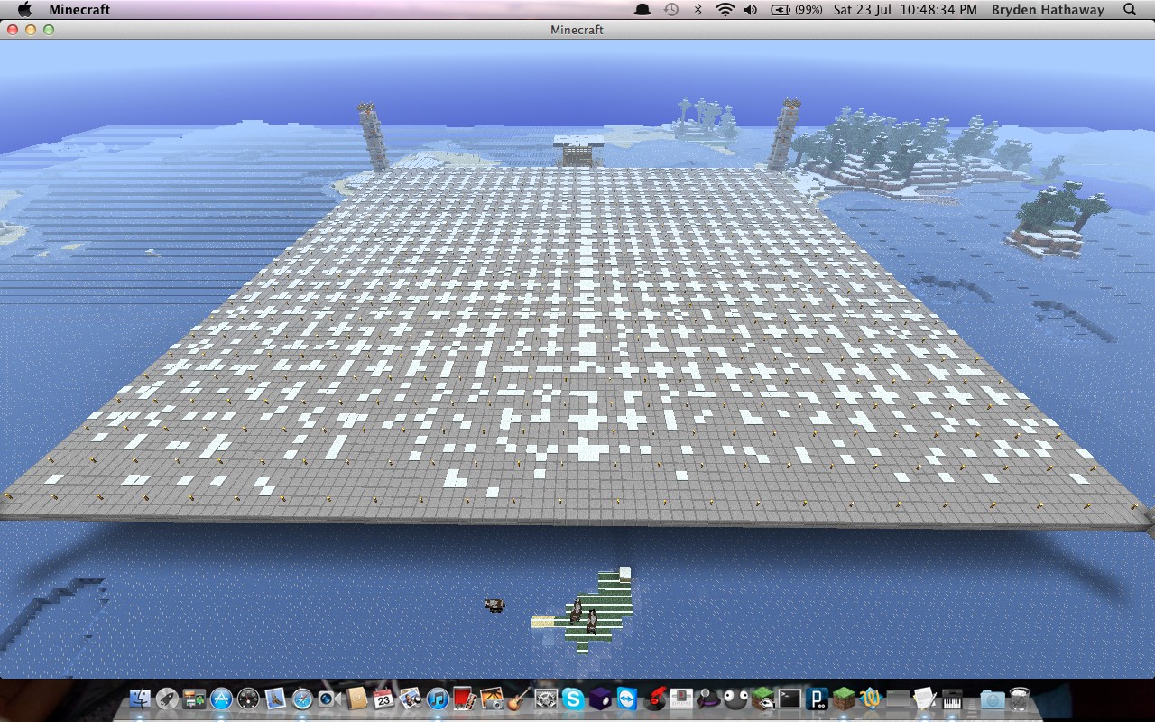 Area for Pixel Art, Etc. [MCEdit Schematic] [World File] by IOnlyGrief_Jkz Minecraft Map